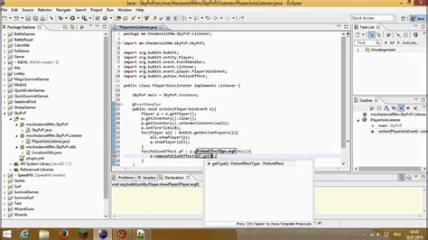 Bukkit Speed Coding SkyPvP 1 YouTube