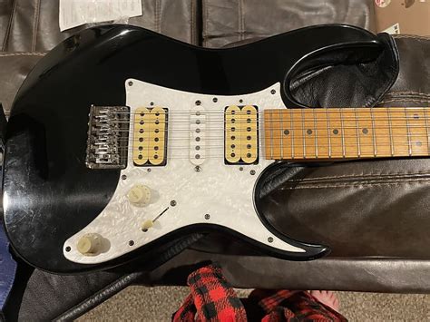 Ibanez 12 String Electric Black Reverb