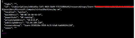Command Error In Learn Module Exercise Create An Azure Virtual