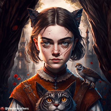 Game Of Thrones Meets Alice In Wonderland Rmidjourney