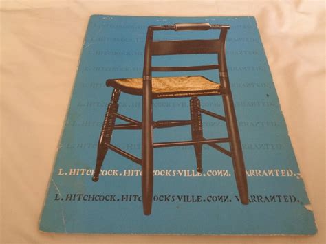 Hitchcock Chair Company Furniture Catalog 1968 Catalog Hitchcocksville