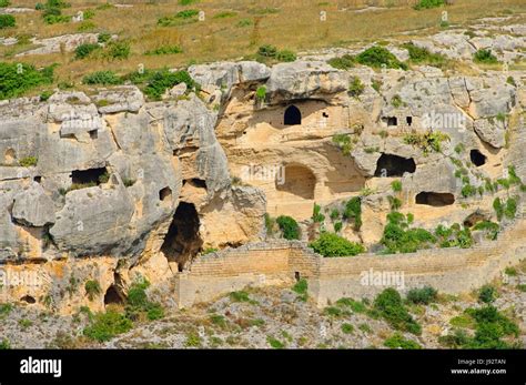 House Building Cave Caves Italy House Building City Town Hill