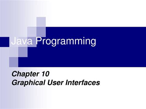 Ppt Java Programming Powerpoint Presentation Free Download Id3608054