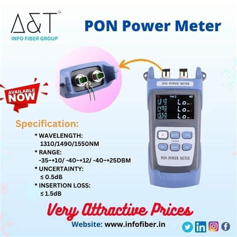 1310 1625 Digital Pon Power Meter Model Namenumber Inf 0081 Ac At ₹ 6500piece In Noida 1310 1625 Digital Pon Power Meter Model Namenumber Inf 0081 Ac At ₹ 6500piece In Noida
