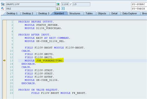 Solved Submit Program Debug Sap Community