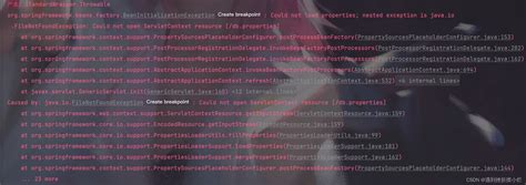 Ssm项目 运行tomcat 报错 Status 500 It For Servlet Dispatcherservlet Threw Exception