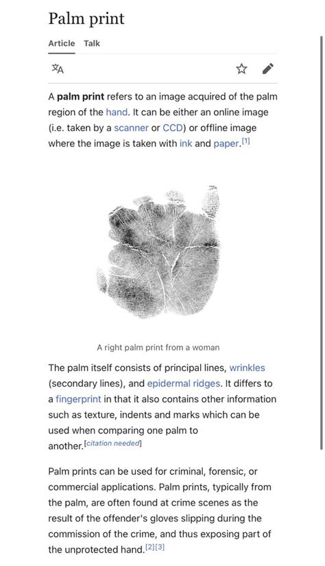The Fingerprint Is Nothing Compared To This If You Believe In Palmistry Oh The Stories Your