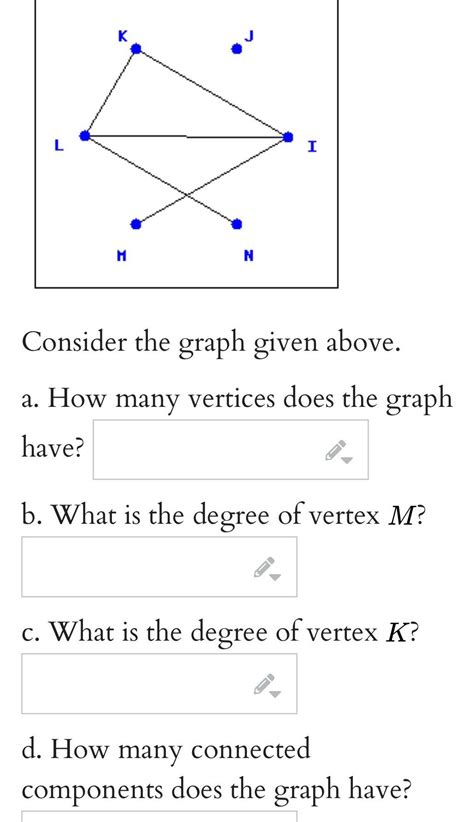 [answered] l k m n h consider the graph given above a how many vertices