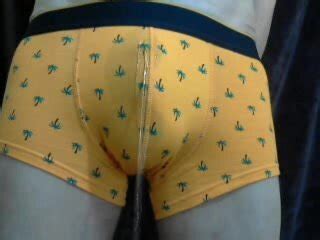 Wetting Orange Boxers Thisvid Com
