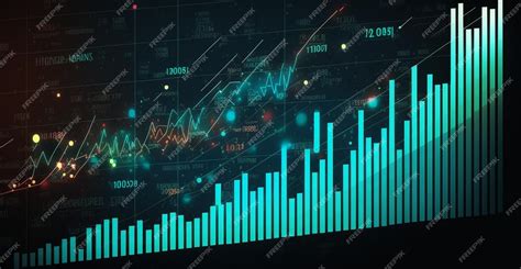 Premium Ai Image A Screen Showing A Bar Graph With The Numbers 12 03 03 08 And 10
