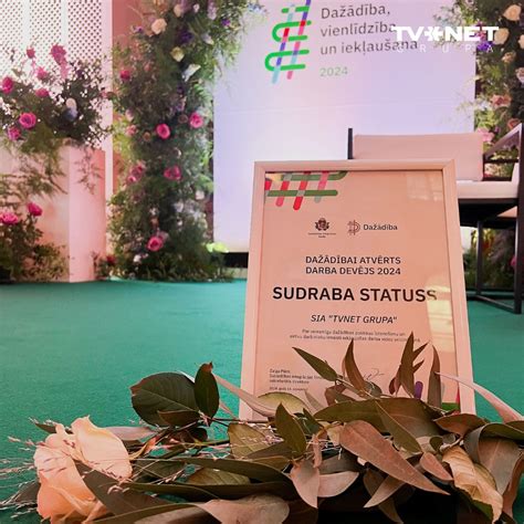 Sudraba Statuss Kustības Dažādībā Ir Spēks” Novērtējumā Tvnet Grupa