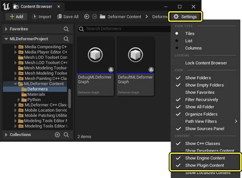 how to use the machine learning deformer in unreal engine unreal engine 5 4 documentation