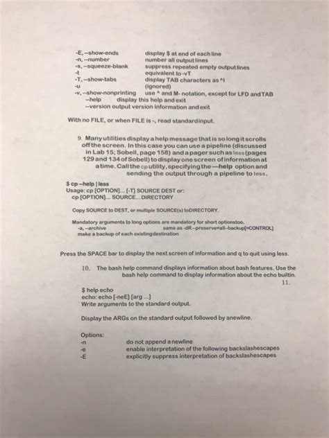 Solved Emt2390l Linux Lab 3 Getting Started Using Bash The