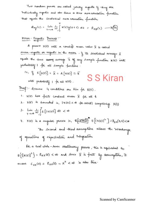 random process and ergodic process pdf