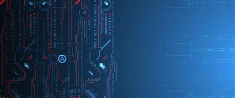 Abstract Technology Concept Computer Code Vector Image