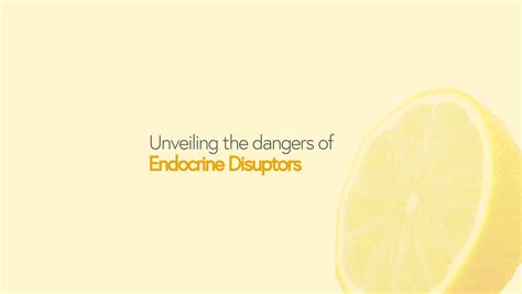 Unveiling The Hidden Dangers Endocrine Disruptors In Cleaning Product