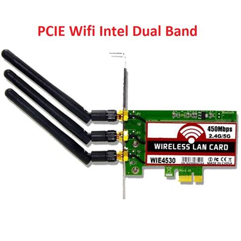 Jual PCIE Wifi Dual Band Antena Intel Wireless Network Card Adapter Shopee Indonesia