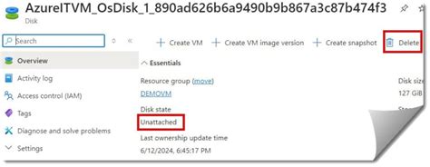 How To Delete Disk In Azure Azure Lessons