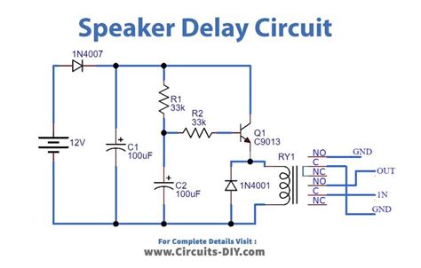 Simple Speaker Delay Circuit