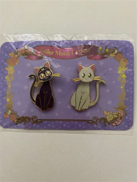 Sailor Moon Crystal Luna Artemis Pin Hobbies And Toys Memorabilia