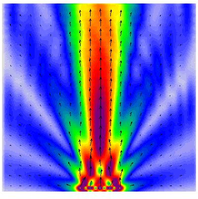 Maxwell2D Phased Array Antenna