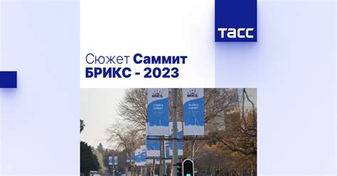 Саммит БРИКС 2023 ТАСС