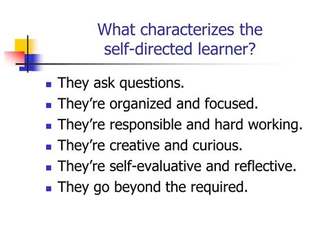 Ppt Self Directed Learning Powerpoint Presentation Free Download Id 4878005