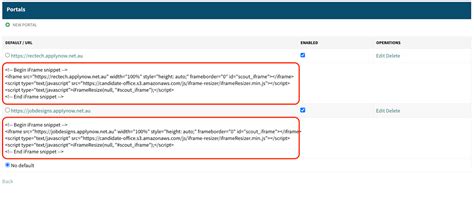 Preview Portaliframe