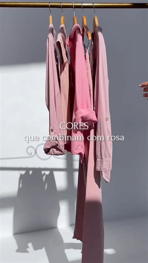 Cores Que Combinam Com Pink 💗 Combinações De Cores Da Moda