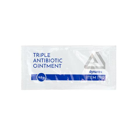 Triple Antibiotic Ointment Dynarex Corporation