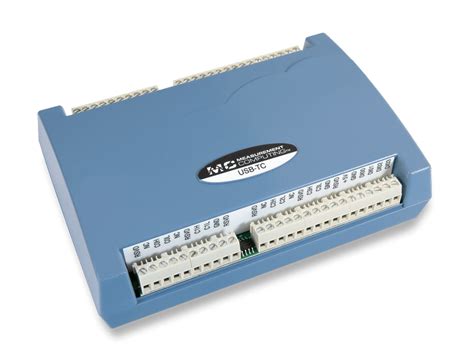 Mcc Usb Temp And Tc Series Temperature And Voltage Measurement Usb Daq Devices Digilent