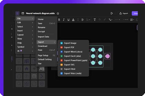 Free Online Neural Network Diagram Maker Copy