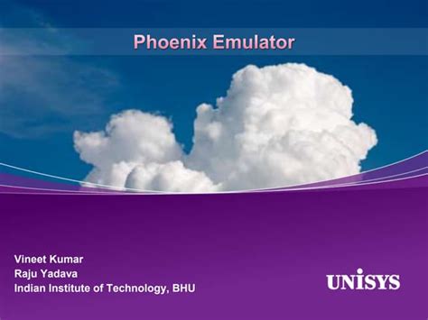 Phoenix Emulator Ppt Ppt