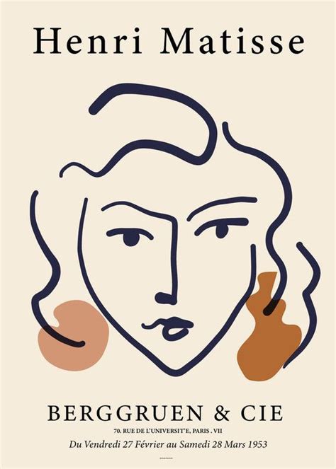 Matisse Man Poster 40x50cm 16×20 Artofit