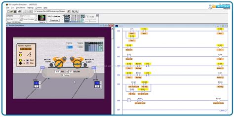 Dual Compressor Operations Using Plc Ladder Logic Programming The