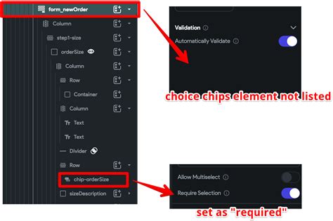 Choice Chips Not Identified By Form Validation Widget