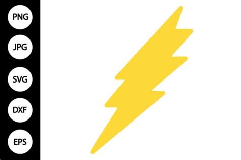 Lightning Svg Graphic By Mydigitalart13 · Creative Fabrica