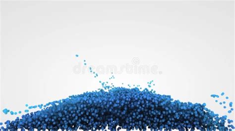 Particle Based 3d Fluid Simulation Stock Video Video Of Alpha