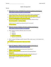 Chm1020 W10 Lab Assignment Pdf Name S CHM 1020 W10 Week 10