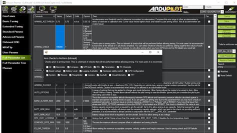 Missing Arming Check Bitmask Page 2 Mission Planner Ardupilot