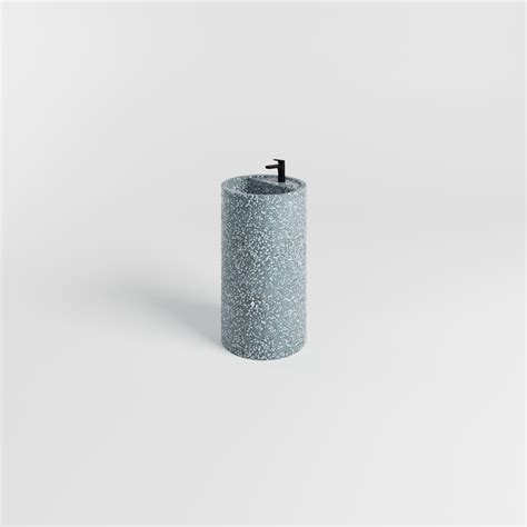 Lavamanos Pedestal En Concreto