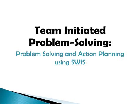 PPT Team Initiated Problem Solving TIPS PowerPoint Presentation Free Download ID 4670333
