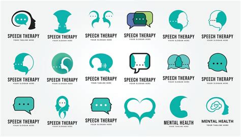 Speech Therapy Logo Bold Playful Speech Language Therapy Logo Design