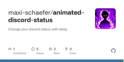 GitHub Gokiimax Animated Discord Status Change Your Discord Status With Delay