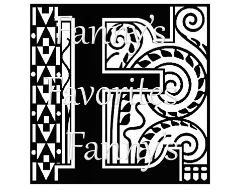 Vintage Letter E Monograms Graphic Initial Designs Instant Download Etsy