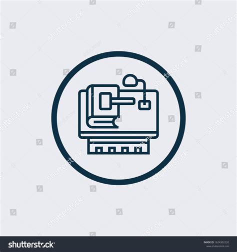 Lectern Icon Thin Linear Lectern Outline เวกเตอร์สต็อก ปลอดค่าลิขสิทธิ์ 1624392220