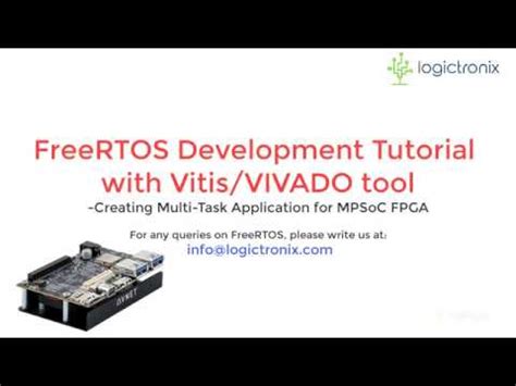 FreeRTOS Development Create Multi Task Application YouTube