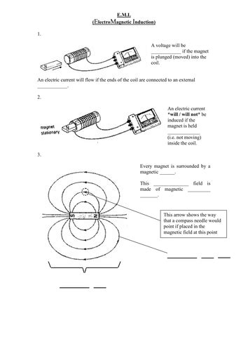 Electromagnetic Induction And Ac Generators Teaching Resources