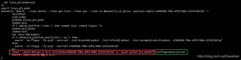 linux挂载ext4根文件系统为journal模式 mount journal csdn博客
