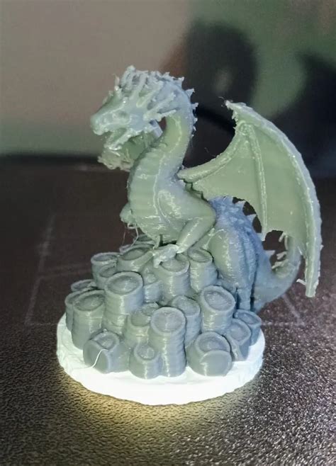 Дракон в средневековом стиле Скачать 3Д модели Stl